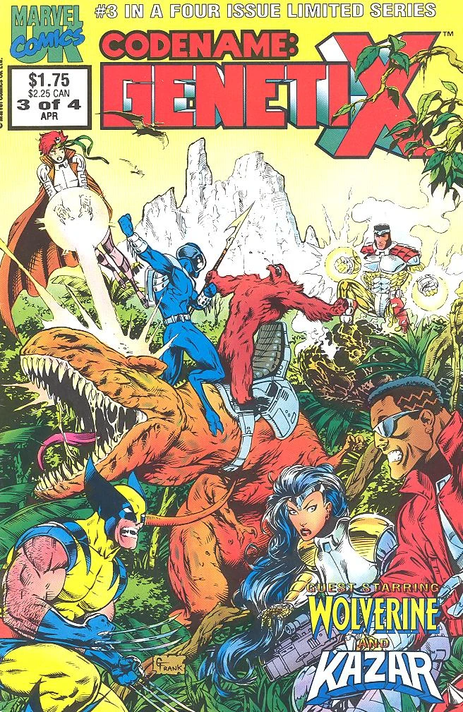 Codename: Genetix Vol 1 3 | Marvel Database | Fandom