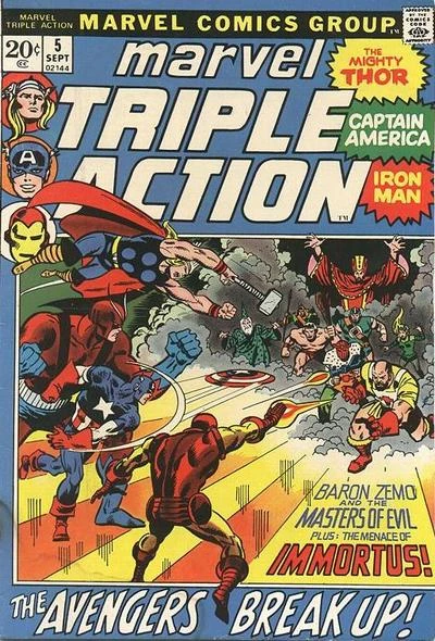 Marvel Triple Action Vol 1 5 | Marvel Database | Fandom