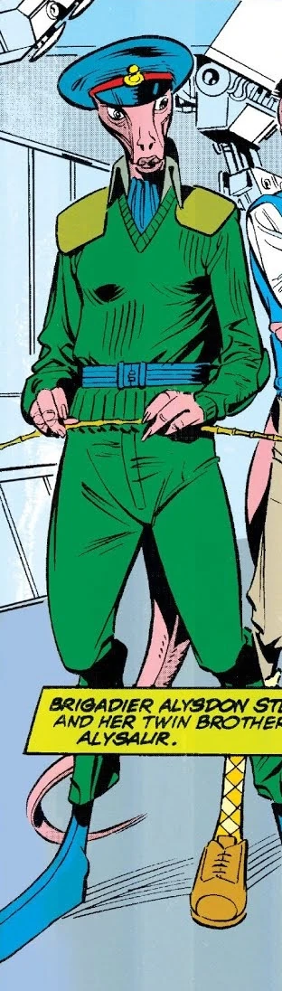 Alysdon Stuart (Earth-99476) | Marvel Database | Fandom
