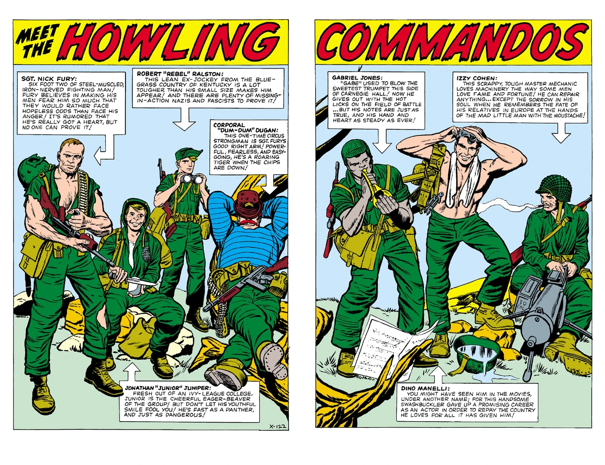 Howling Commandos (Earth-616)/Gallery | Marvel Database | Fandom