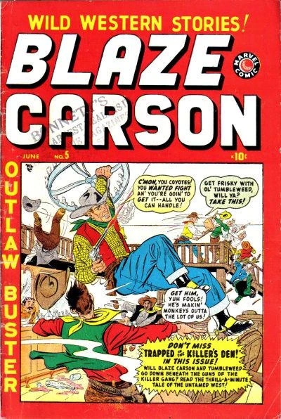 Blaze Carson Vol 1 5 | Marvel Database | Fandom