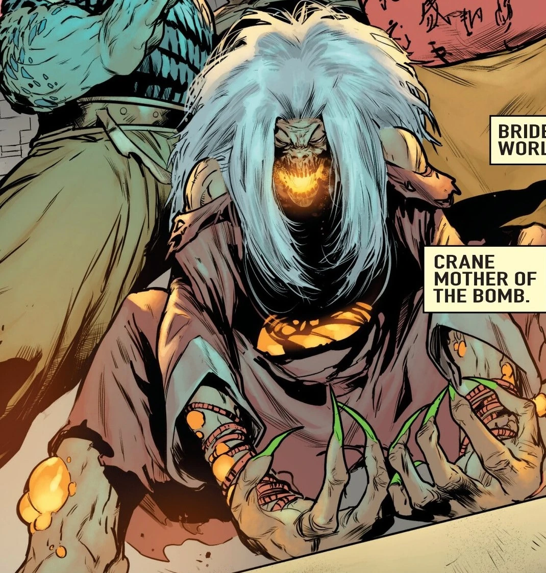 Crane Mother of the Bomb (Earth-6160) | Marvel Database | Fandom