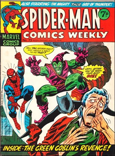 Spider-Man Comics Weekly Vol 1 73 | Marvel Database | Fandom