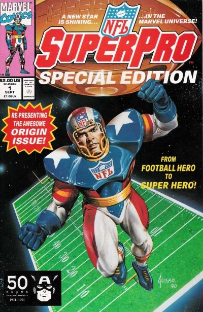 NFL Superpro Special Edition Vol 1 1 | Marvel Database | Fandom