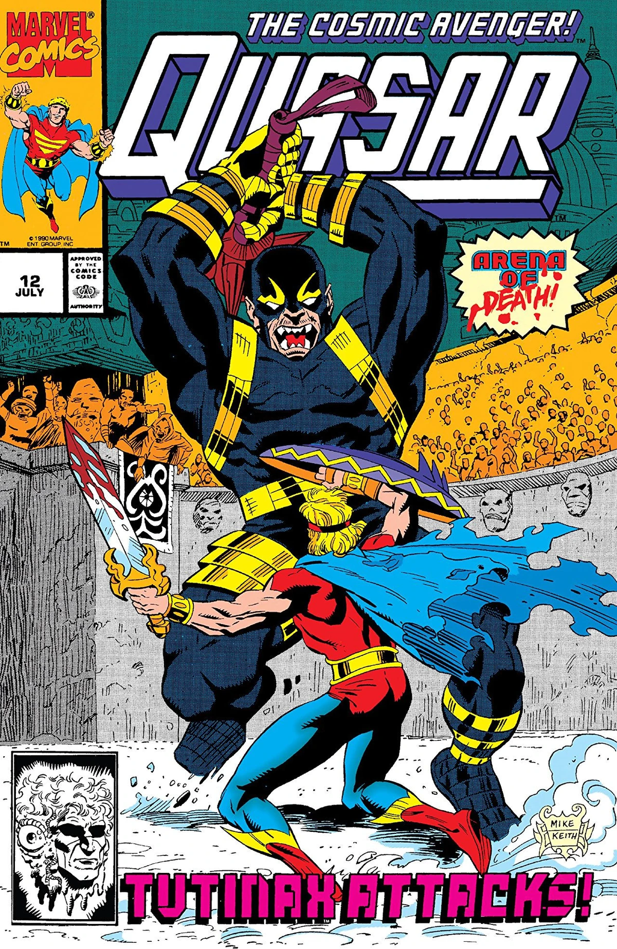 Quasar Vol 1 12 | Marvel Database | Fandom