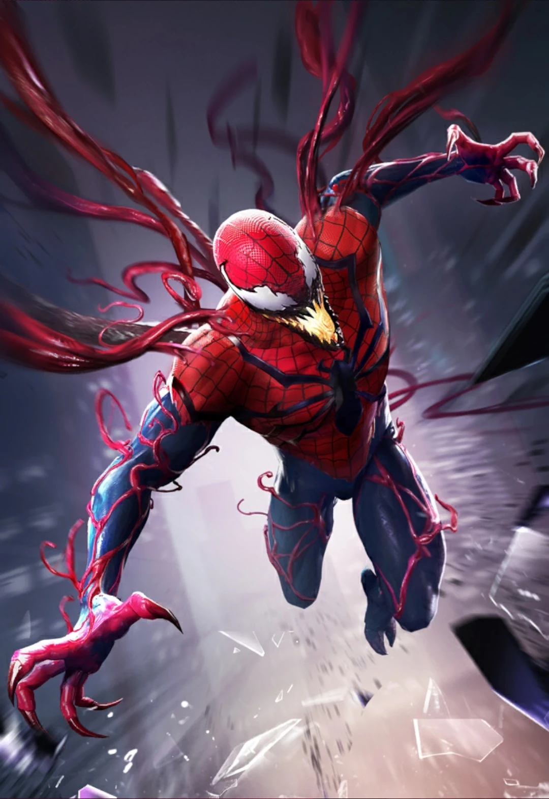 Spiderman Carnage Symbiote