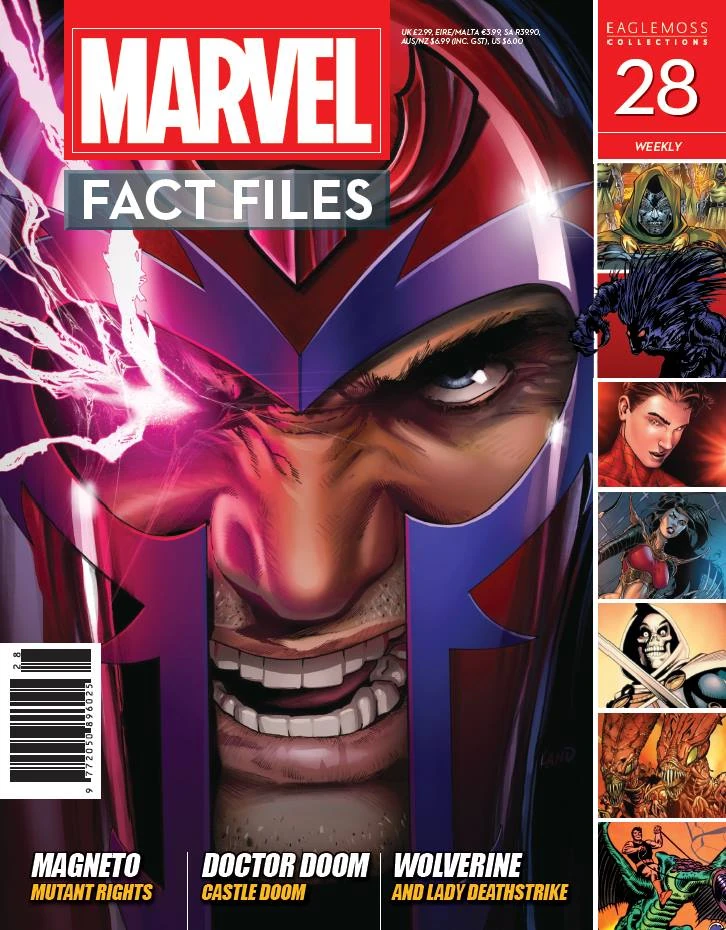 Marvel Fact Files Vol 1 28 | Marvel Database | Fandom
