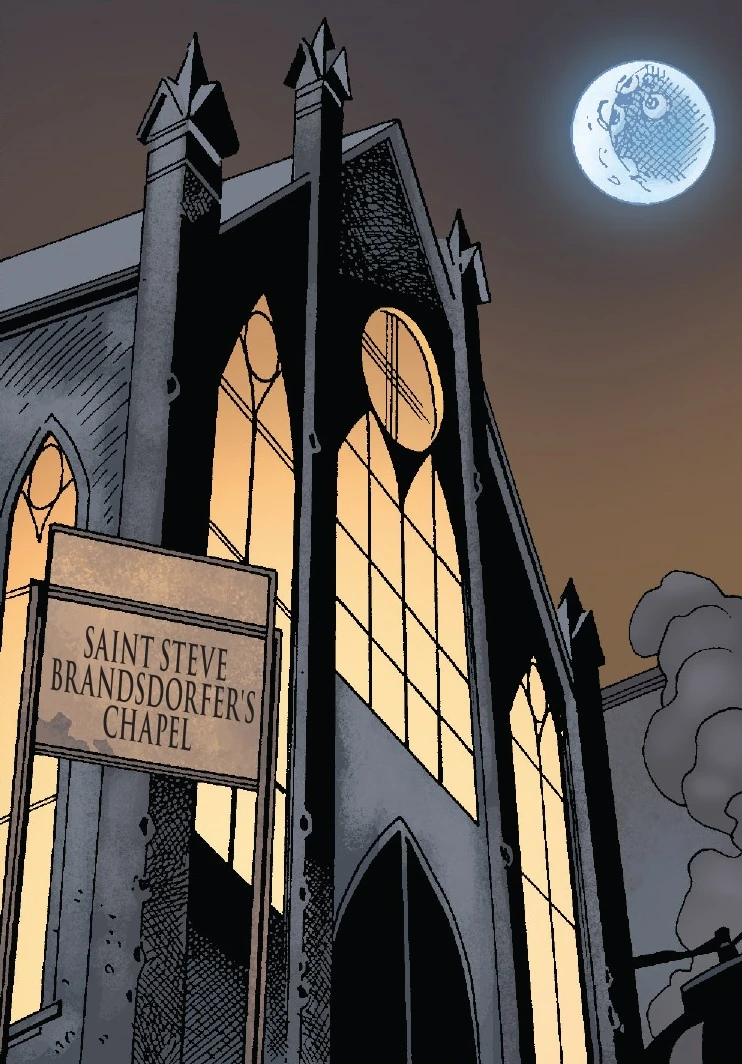 Saint Steve Brandsdorfer's Chapel | Marvel Database | Fandom