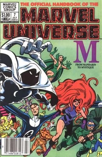 Official Handbook of the Marvel Universe Vol 1 7 | Marvel Database | Fandom