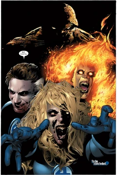Ultimate Fantastic Four Zombies