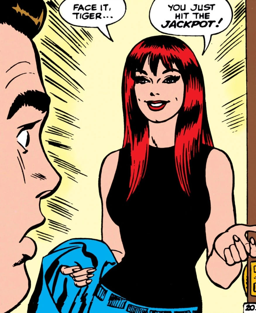 Spiderman Mary Jane Watson Comic