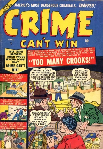 Crime Can't Win Vol 1 4 | Marvel Database | Fandom