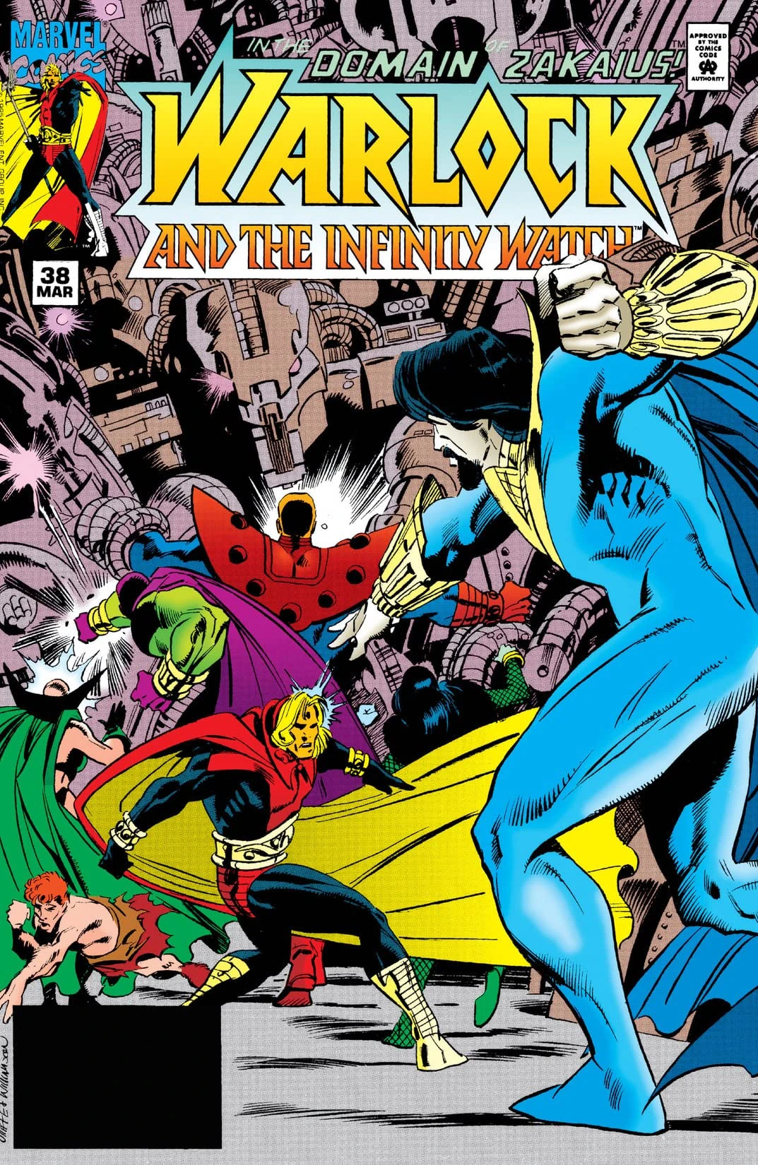 Warlock and the Infinity Watch Vol 1 38 | Marvel Database | Fandom