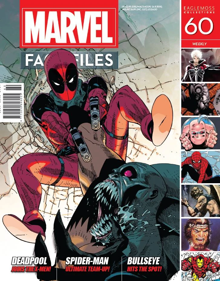 Marvel Fact Files Vol 1 60 | Marvel Database | Fandom