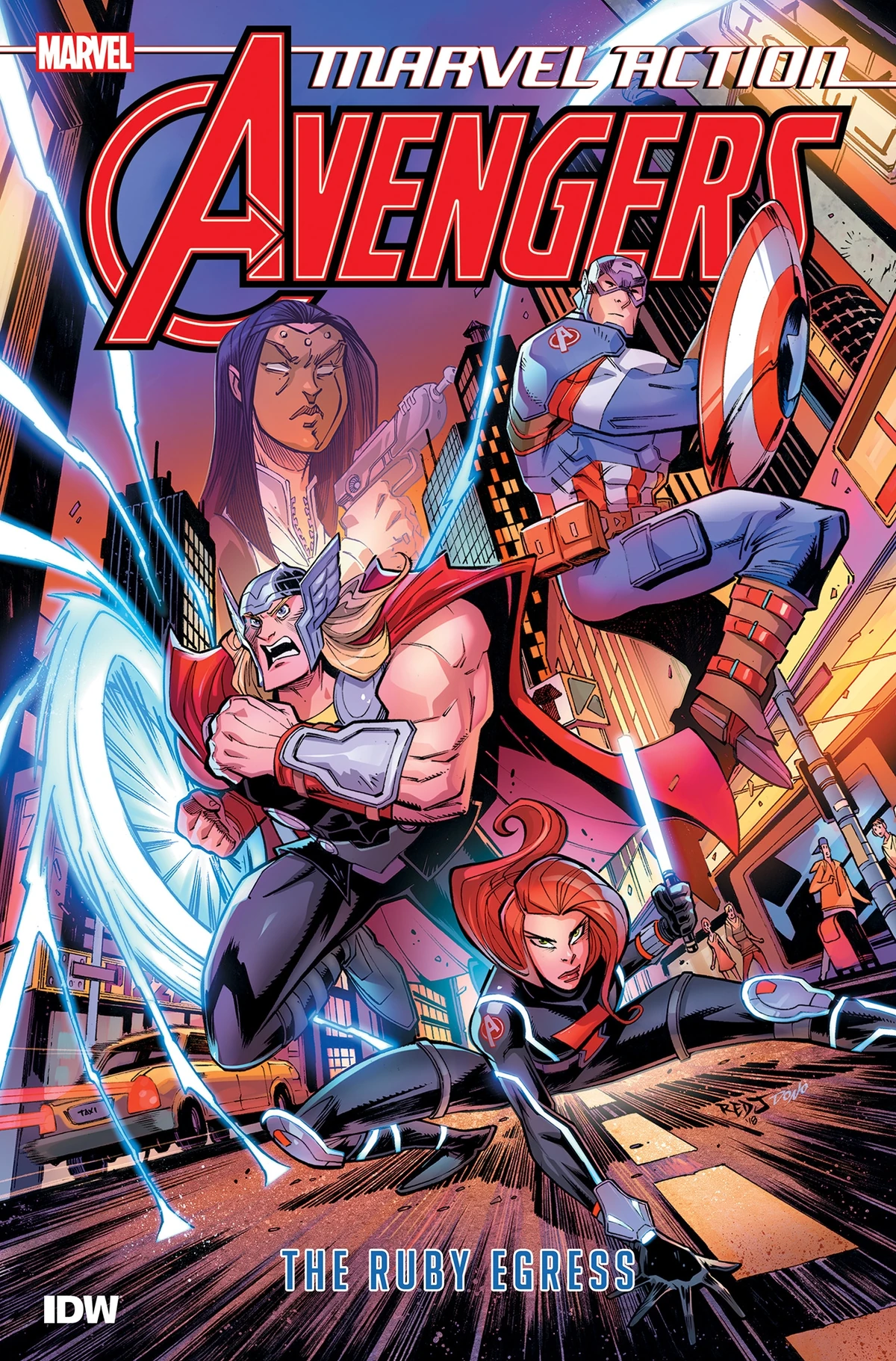 Marvel Action: Avengers TPB Vol 1 2: The Ruby Egress | Marvel Database ...