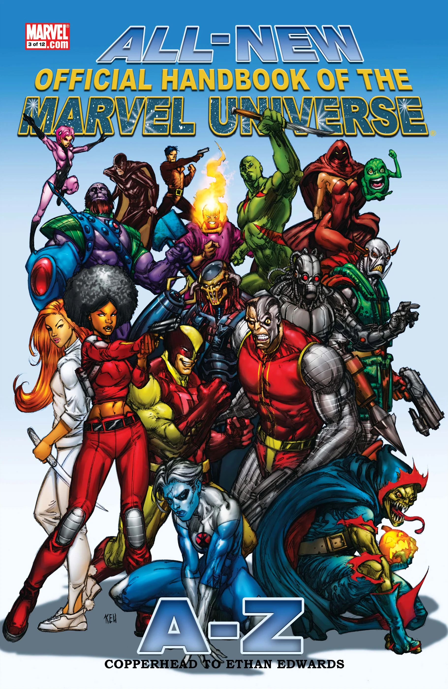All-New Official Handbook of the Marvel Universe A to Z Vol 1 3 ...