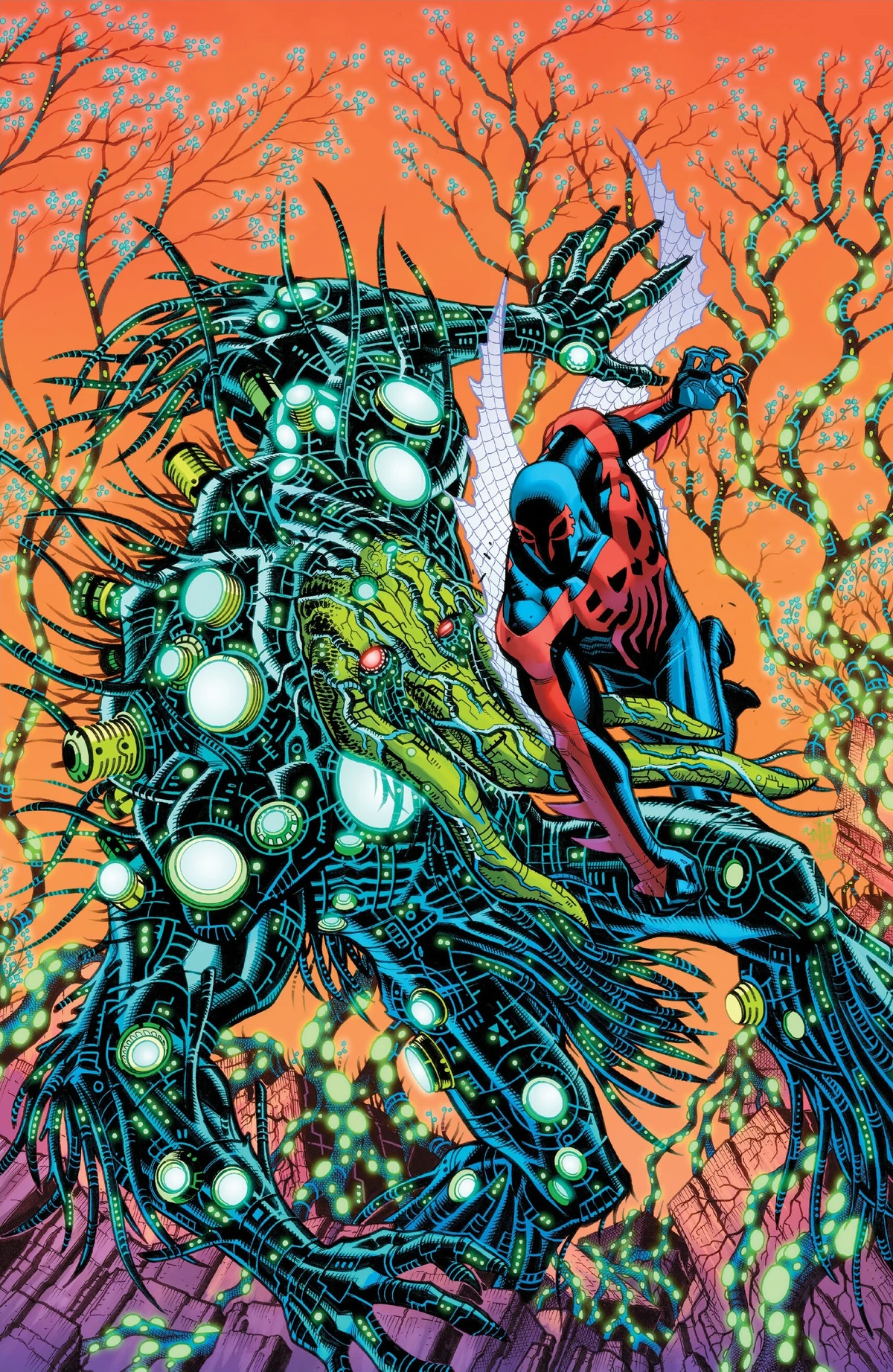 Miguel O'Hara - Spider-Man 2099 Vol 1 5 | Marvel Database | Fandom