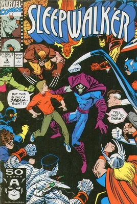 Sleepwalker Vol 1 3 | Marvel Database | Fandom
