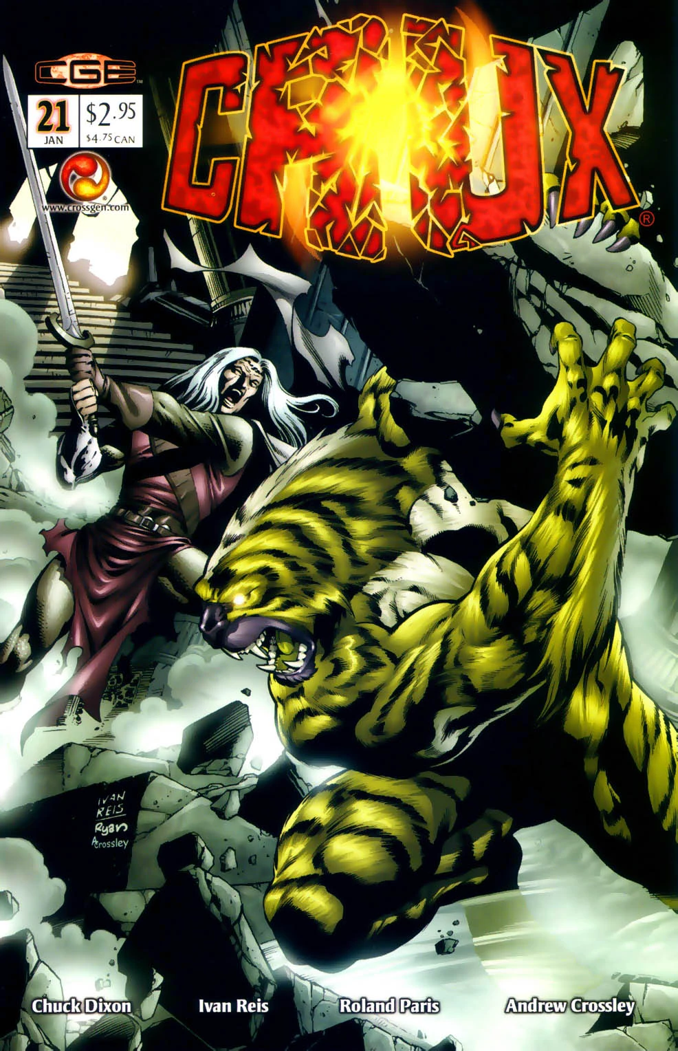Crux Vol 1 21 | Marvel Database | Fandom