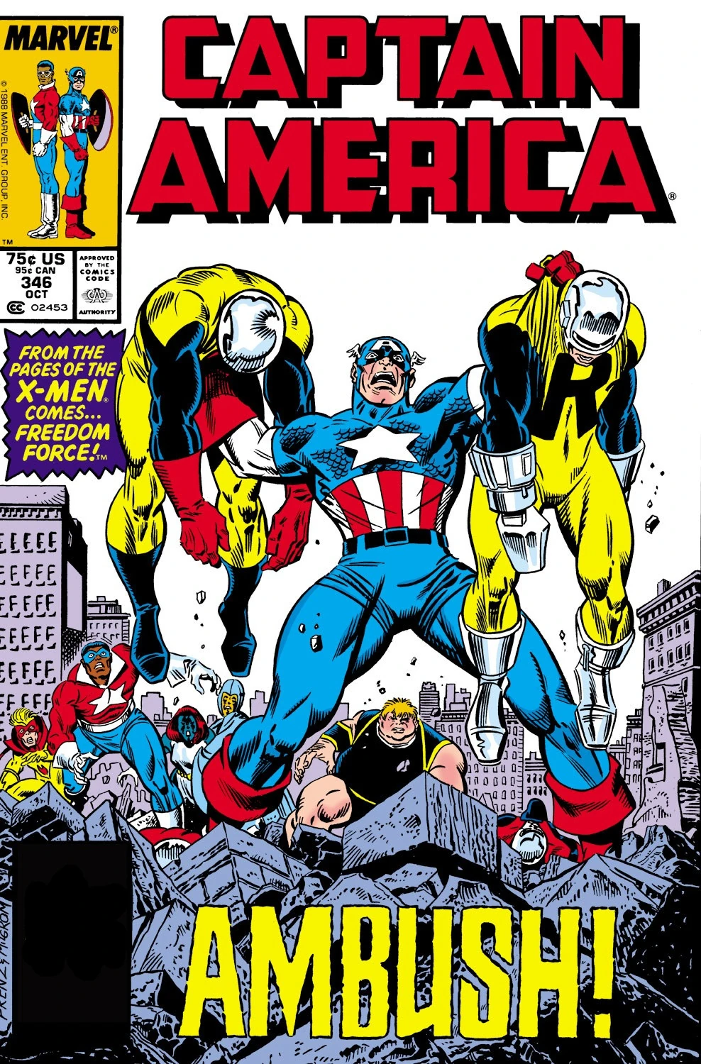 Captain America Vol 1 346 | Marvel Database | Fandom
