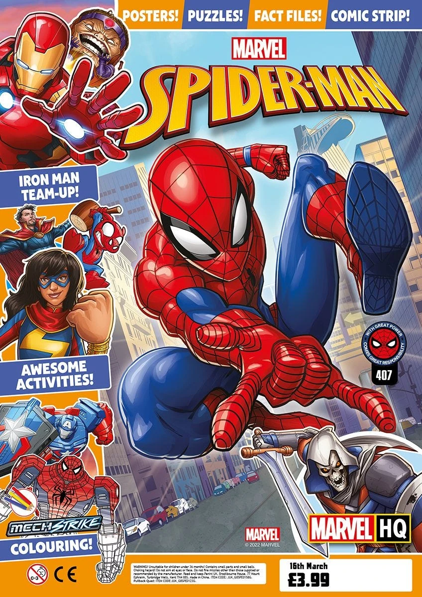 Spider-Man Magazine (UK) Vol 1 407 | Marvel Database | Fandom