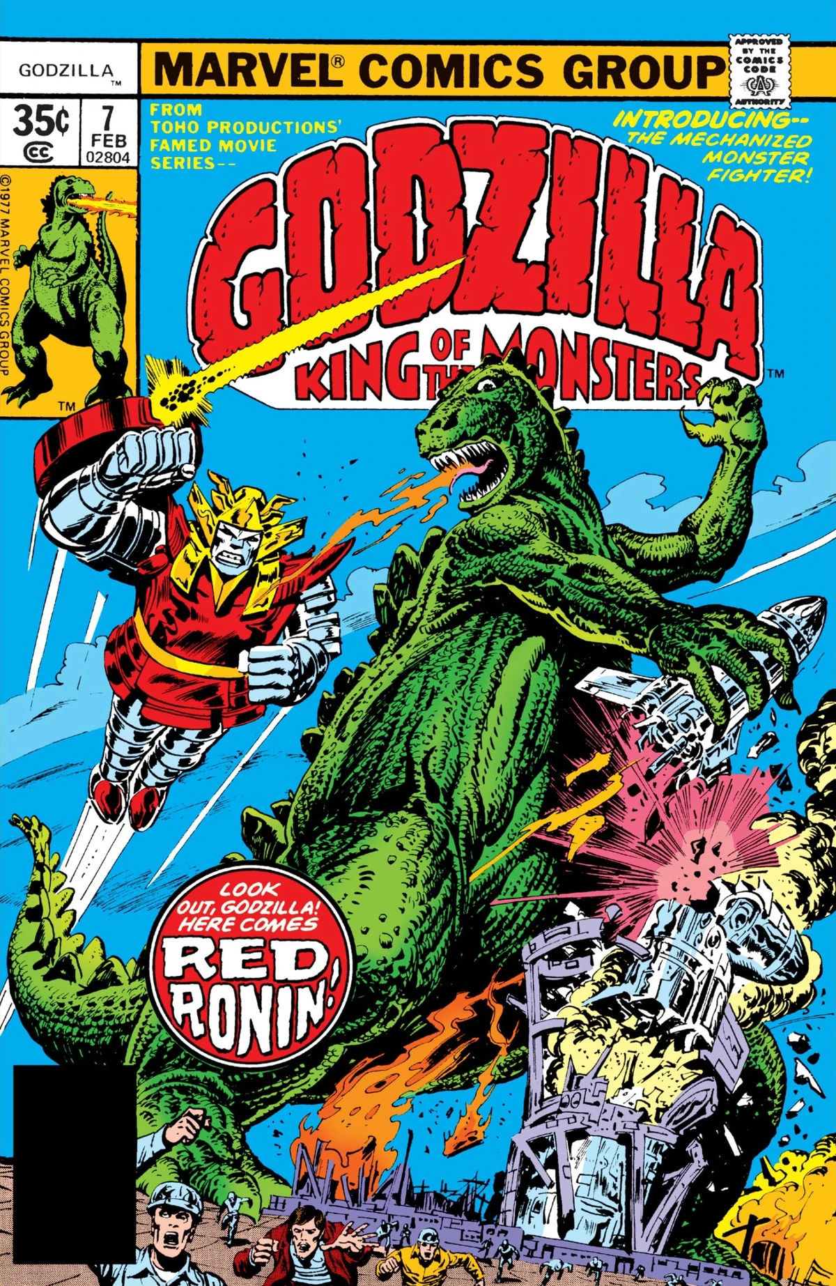 Godzilla Vol 1 7 | Marvel Database | Fandom