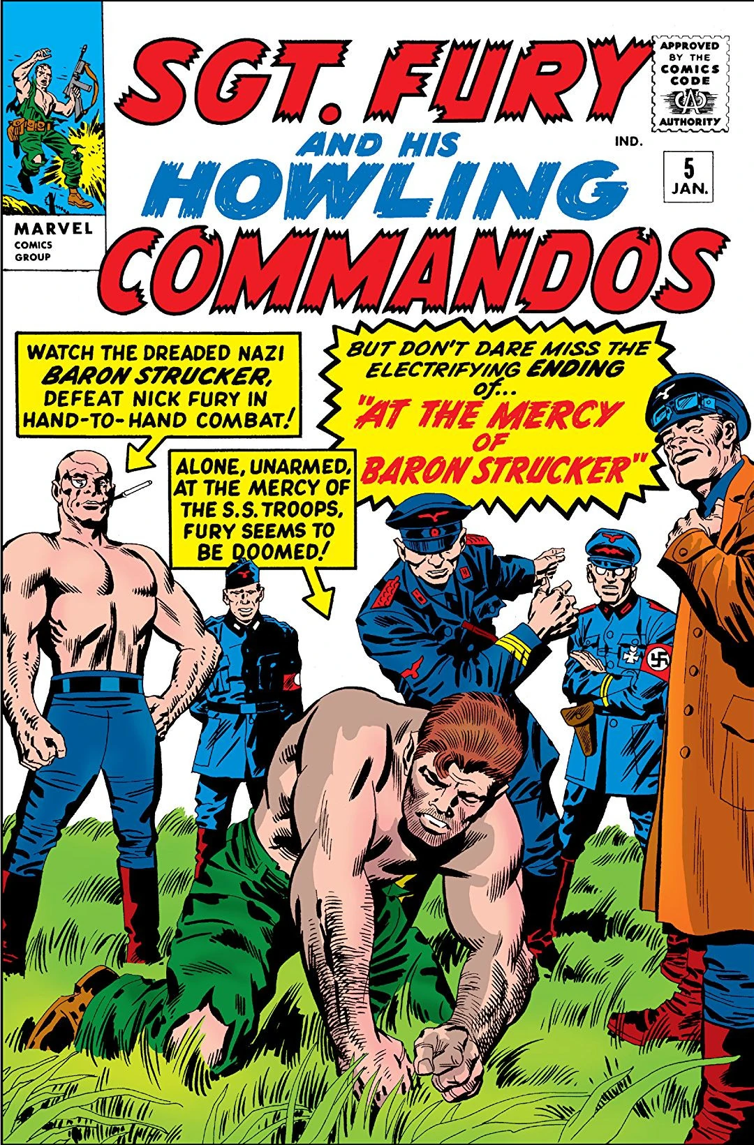 Sgt. Fury Vol 1 5 | Marvel Database | Fandom