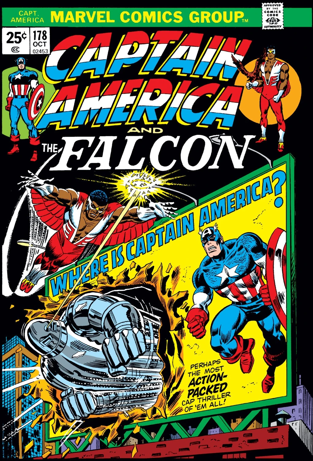 Captain America Vol 1 178 | Marvel Database | Fandom