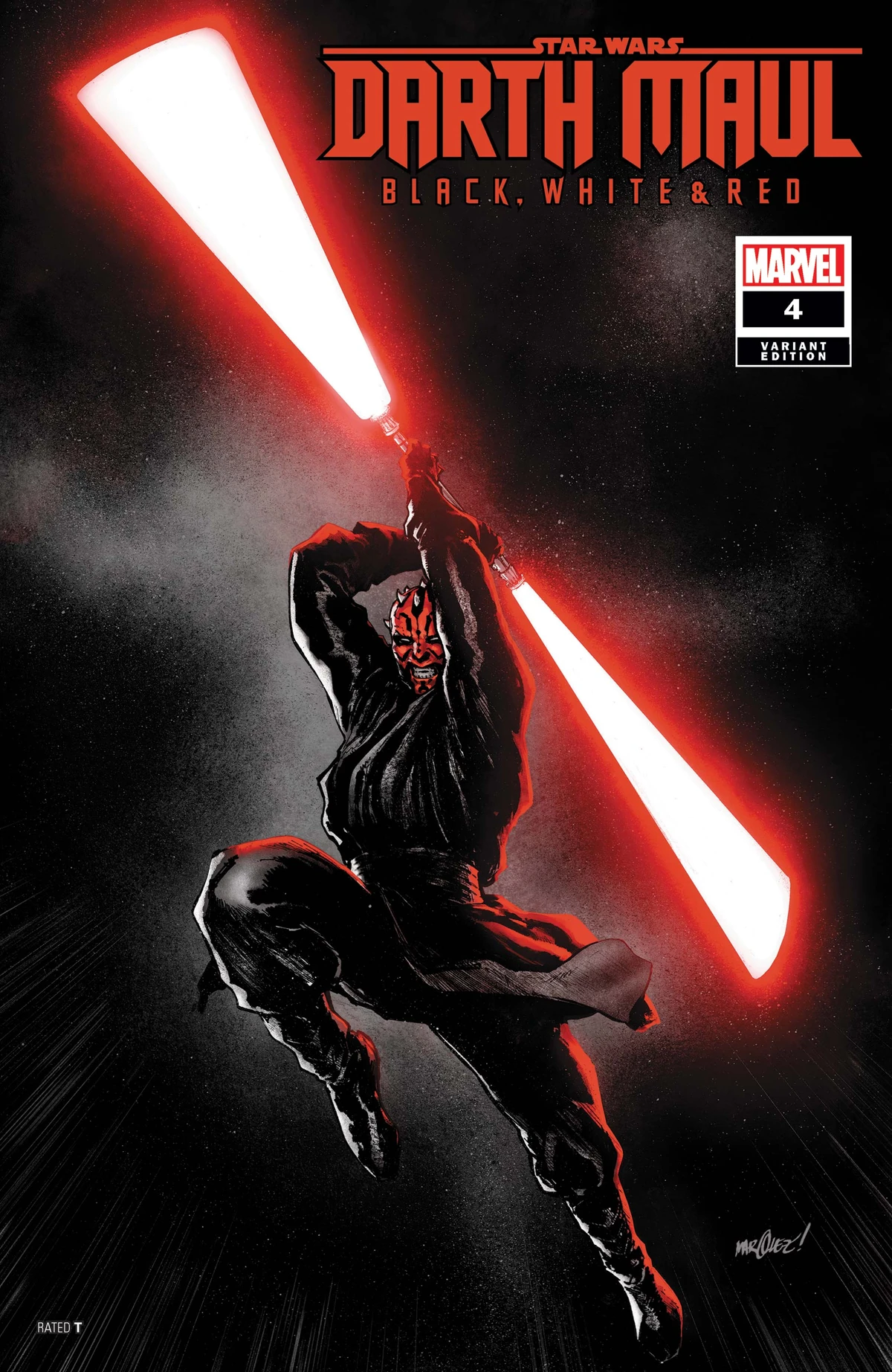 Star Wars: Darth Maul - Black, White & Red Vol 1 4 | Marvel Database ...