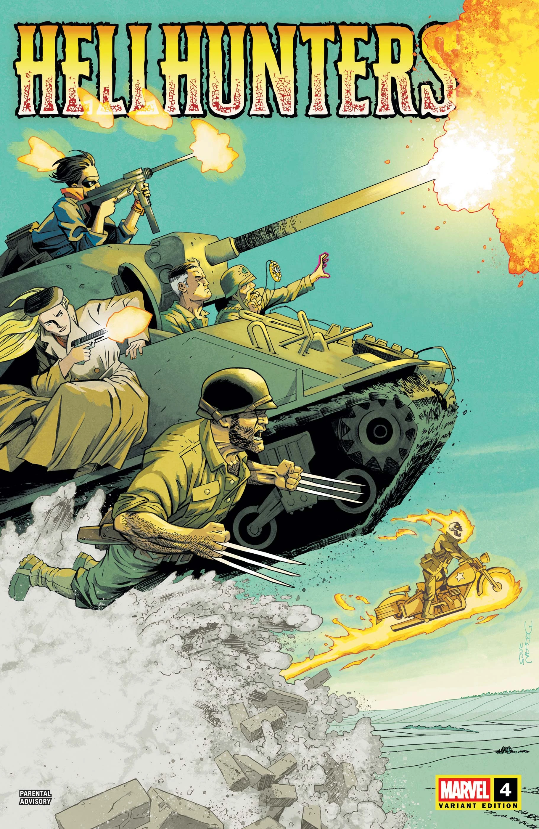 Hellhunters Vol 1 4 | Marvel Database | Fandom