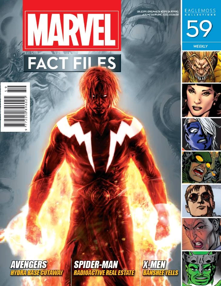 Marvel Fact Files Vol 1 59 | Marvel Database | Fandom