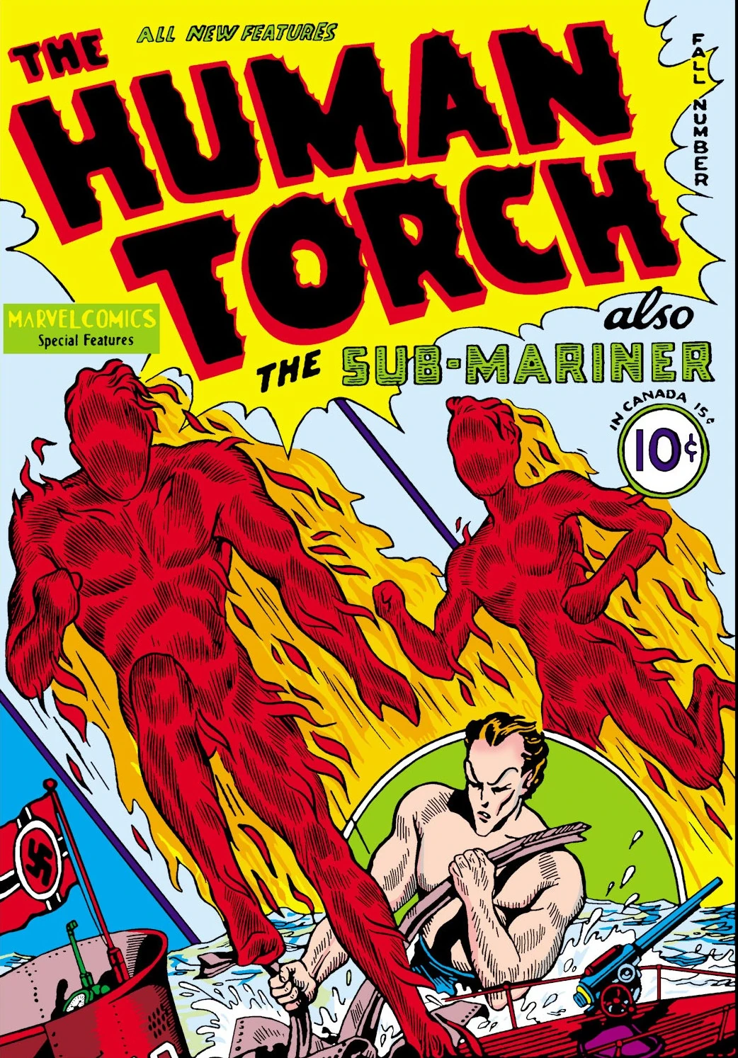 Human Torch Vol 1 (1940–1954) | Marvel Database | Fandom