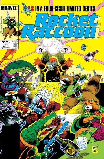 1st Appearance Of Rocket Raccoon