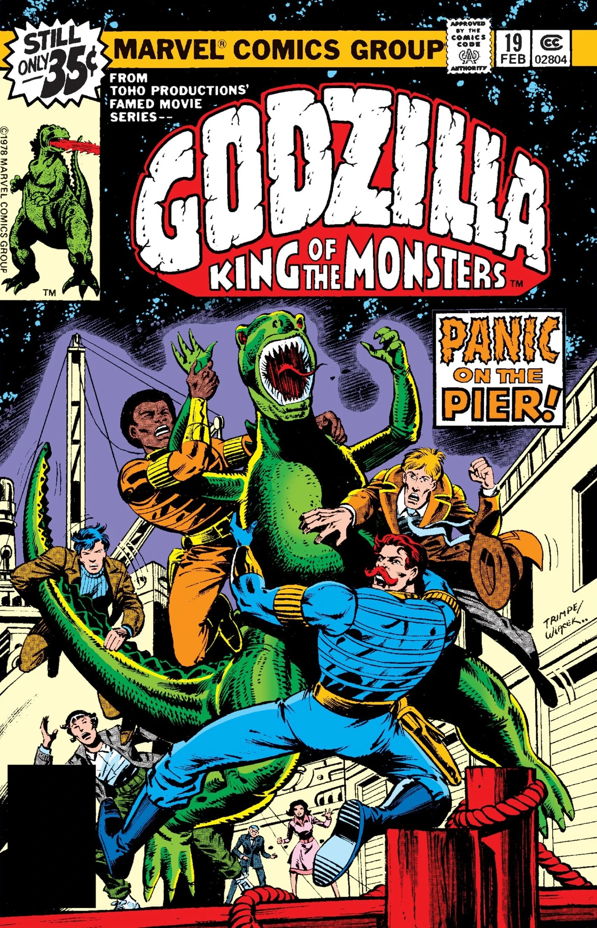 Godzilla Vol 1 19 | Marvel Database | Fandom