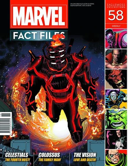 Marvel Fact Files Vol 1 58 | Marvel Database | Fandom