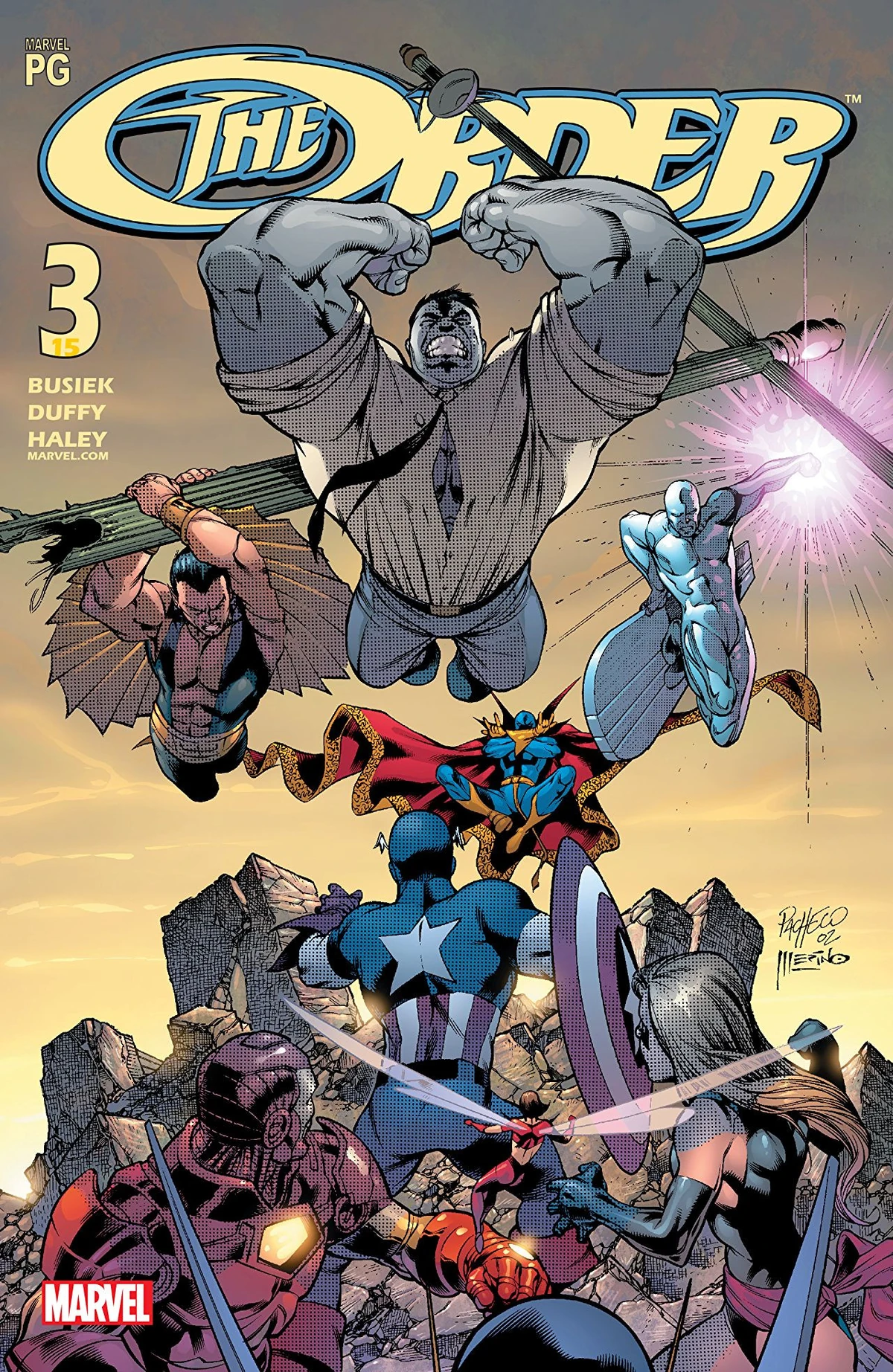 The Order Vol 1 3 | Marvel Database | Fandom