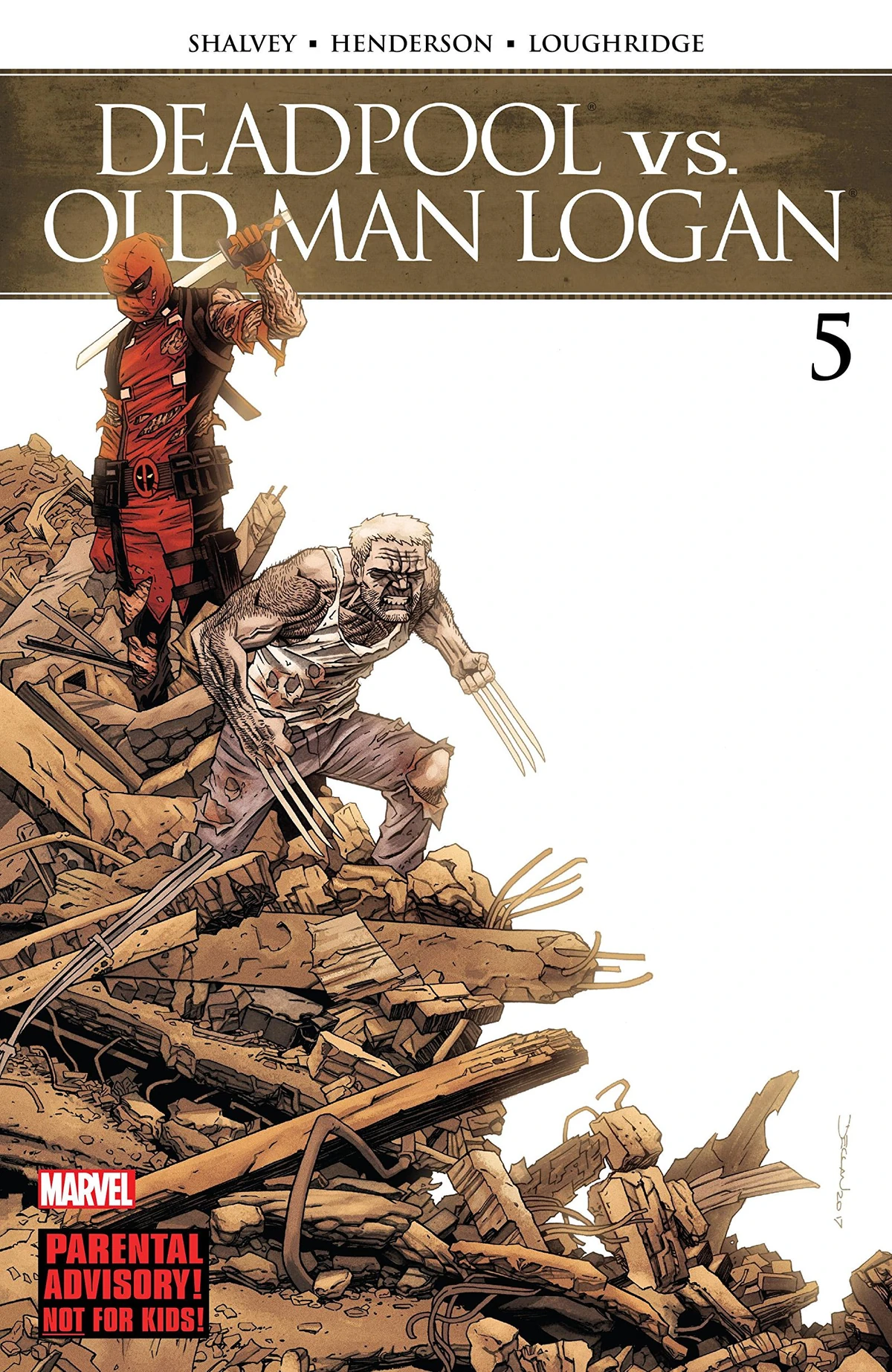 Deadpool vs. Old Man Logan Vol 1 5 | Marvel Wiki | Fandom