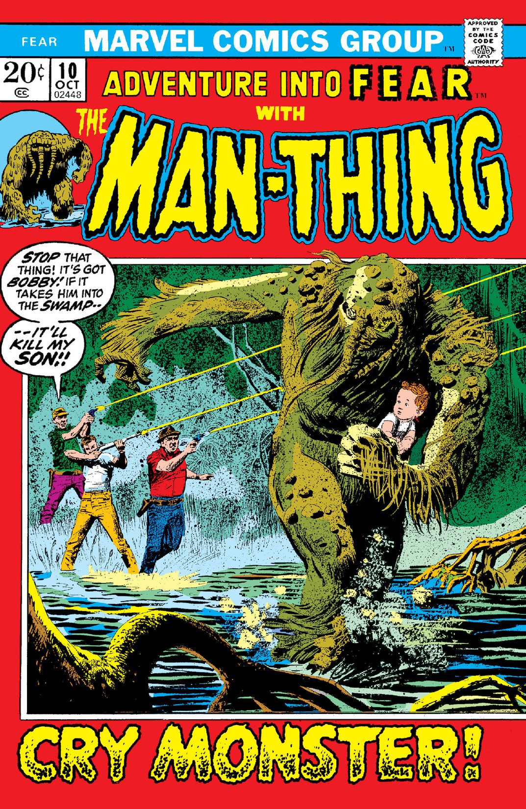 Man-Thing Comic Books | Marvel Database | Fandom