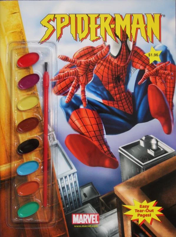 Spider-Man Painting Book 4608-1 | Marvel Database | Fandom