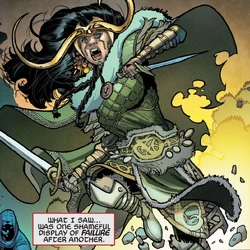 Lady Loki Comic Panels