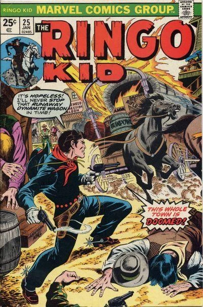 Ringo Kid Vol 2 25 | Marvel Database | Fandom