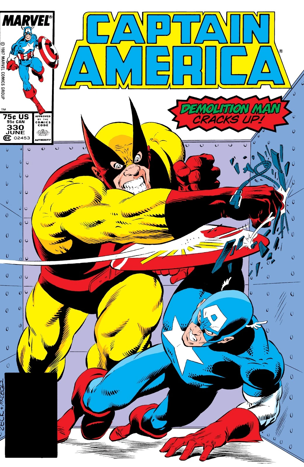 Captain America Vol 1 330 | Marvel Database | Fandom