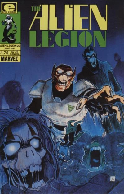 Alien Legion Vol 1 20 | Marvel Database | Fandom