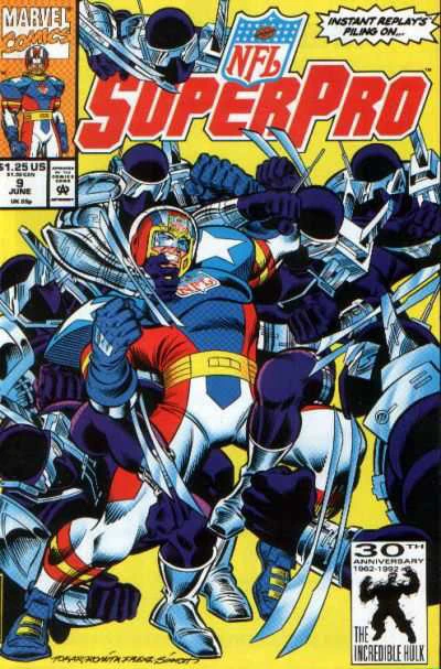 NFL Superpro Vol 1 9 | Marvel Database | Fandom