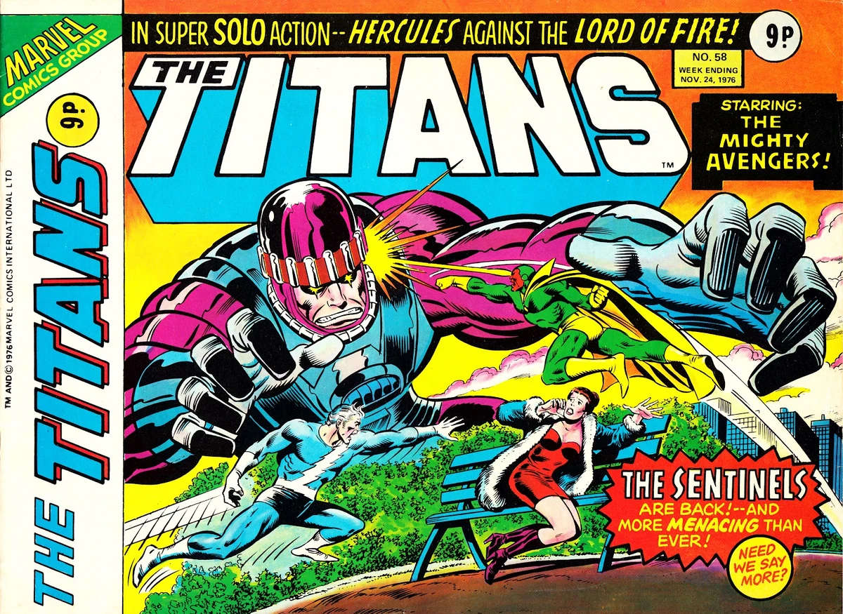 Titans Vol 1 58 | Marvel Database | Fandom