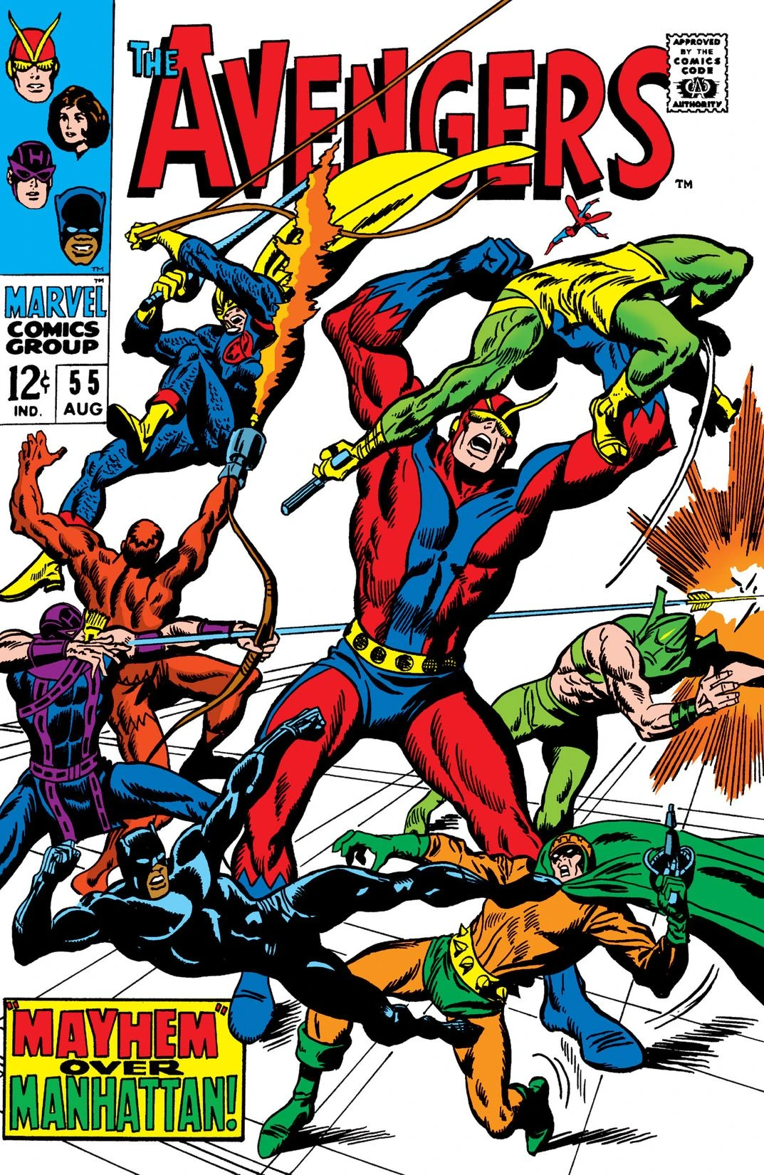 Avengers Vol 1 55 | Marvel Wiki | Fandom