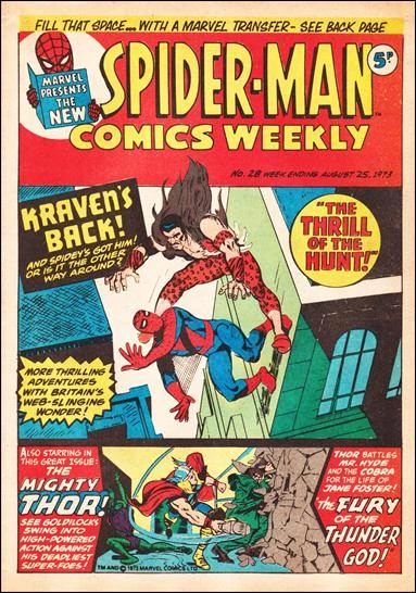 Spider-Man Comics Weekly Vol 1 28 | Marvel Database | Fandom