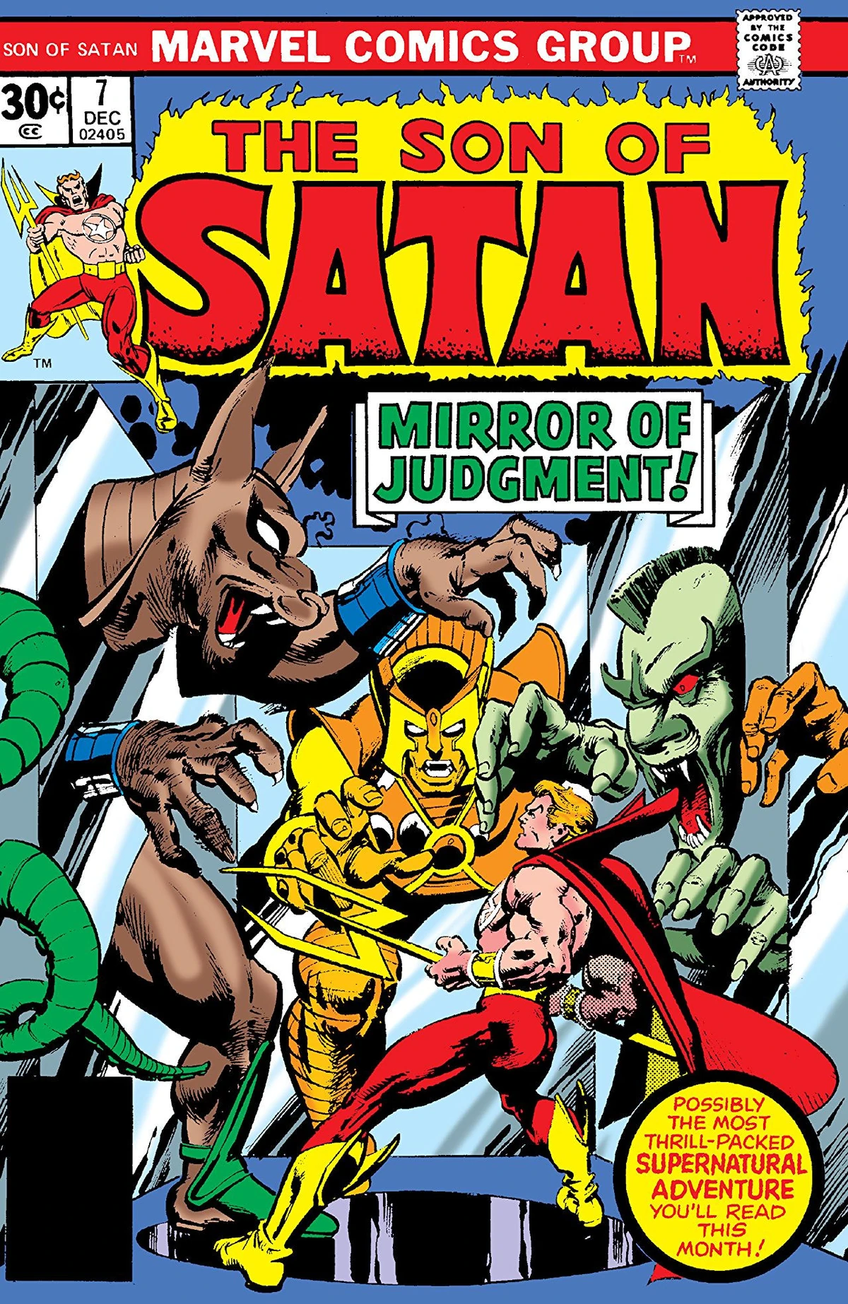 Son of Satan Vol 1 7 | Marvel Database | Fandom