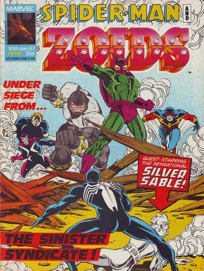 Spider-Man and Zoids Vol 1 45 | Marvel Database | Fandom