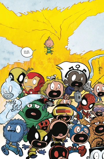 Baby Avengers Vs Baby X Men